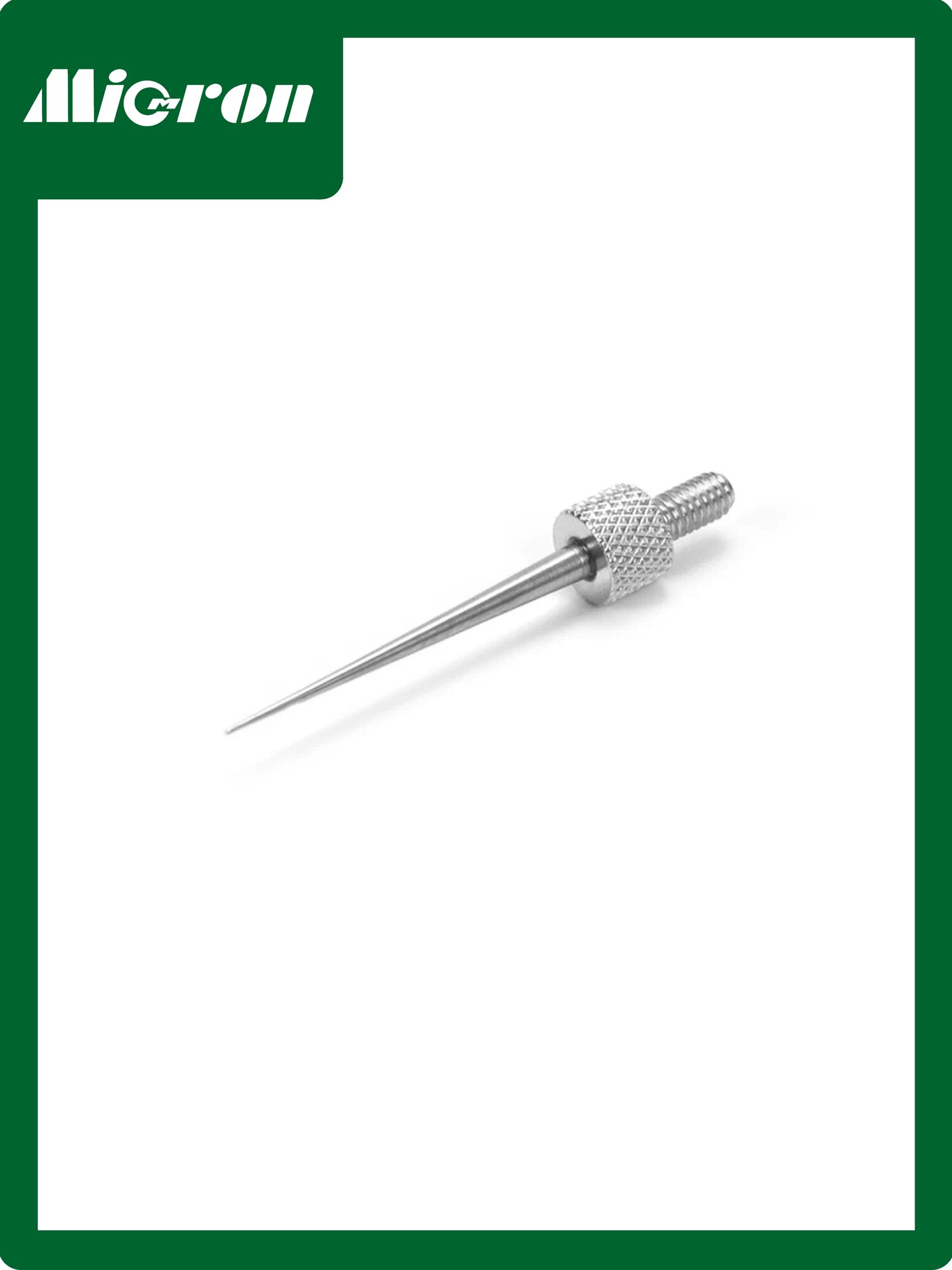 Наконечник для индикатора Micron J3 (R 0,15x22) (резьба М2,5х0,45)
