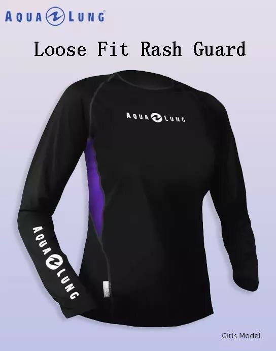 Гидрокостюм AQUALUNG для серфинга с защитой от солнца UPF50, костюм от медуз, одежда для дайвинга, снорклинга,