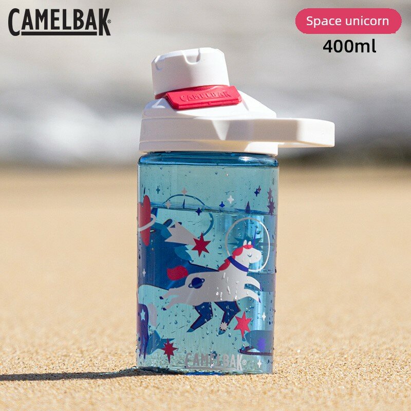 Спортивная бутылка CamelBak из тритана с космическим единорогом 400 мл портативная чашка для фитнеса и студентов лето