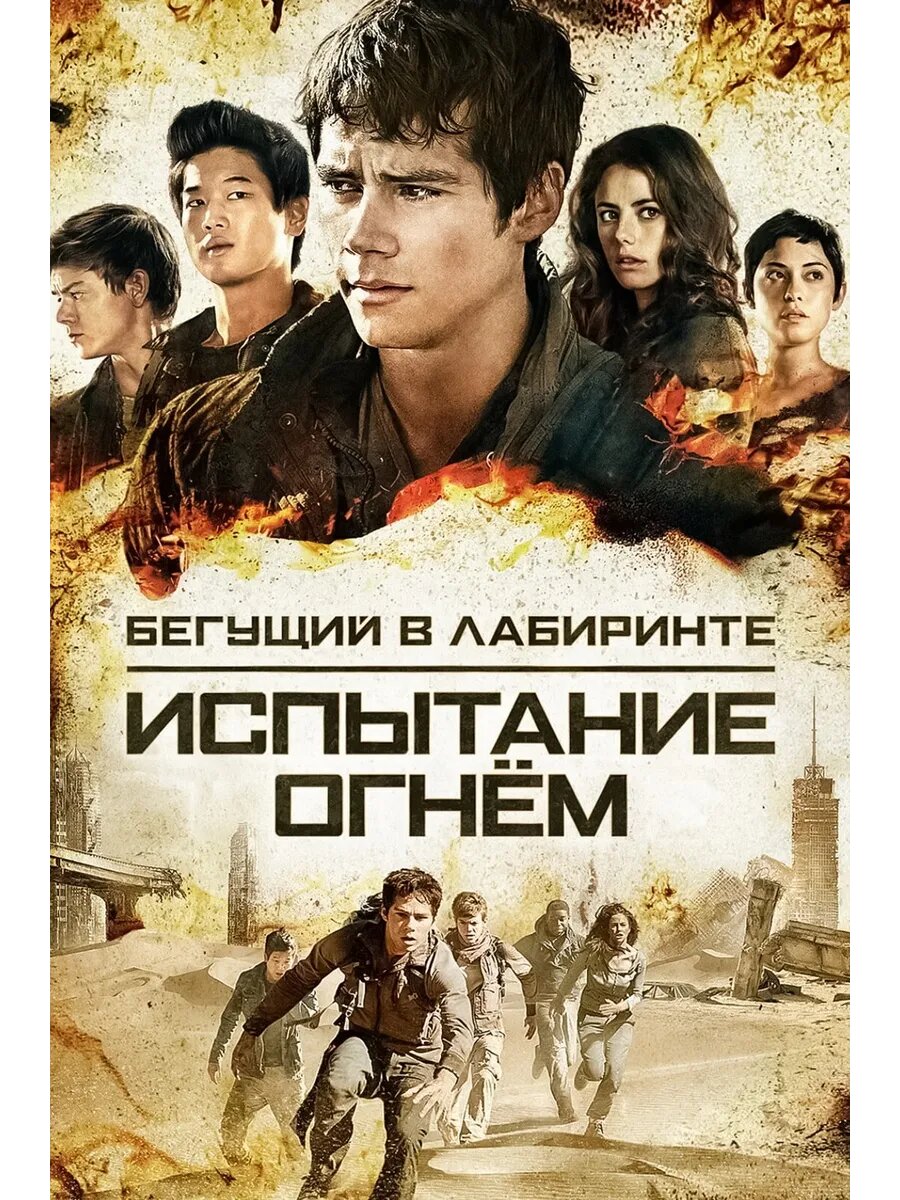 Бегущий в лабиринте: Испытание огнём (2015) (DVD-R)