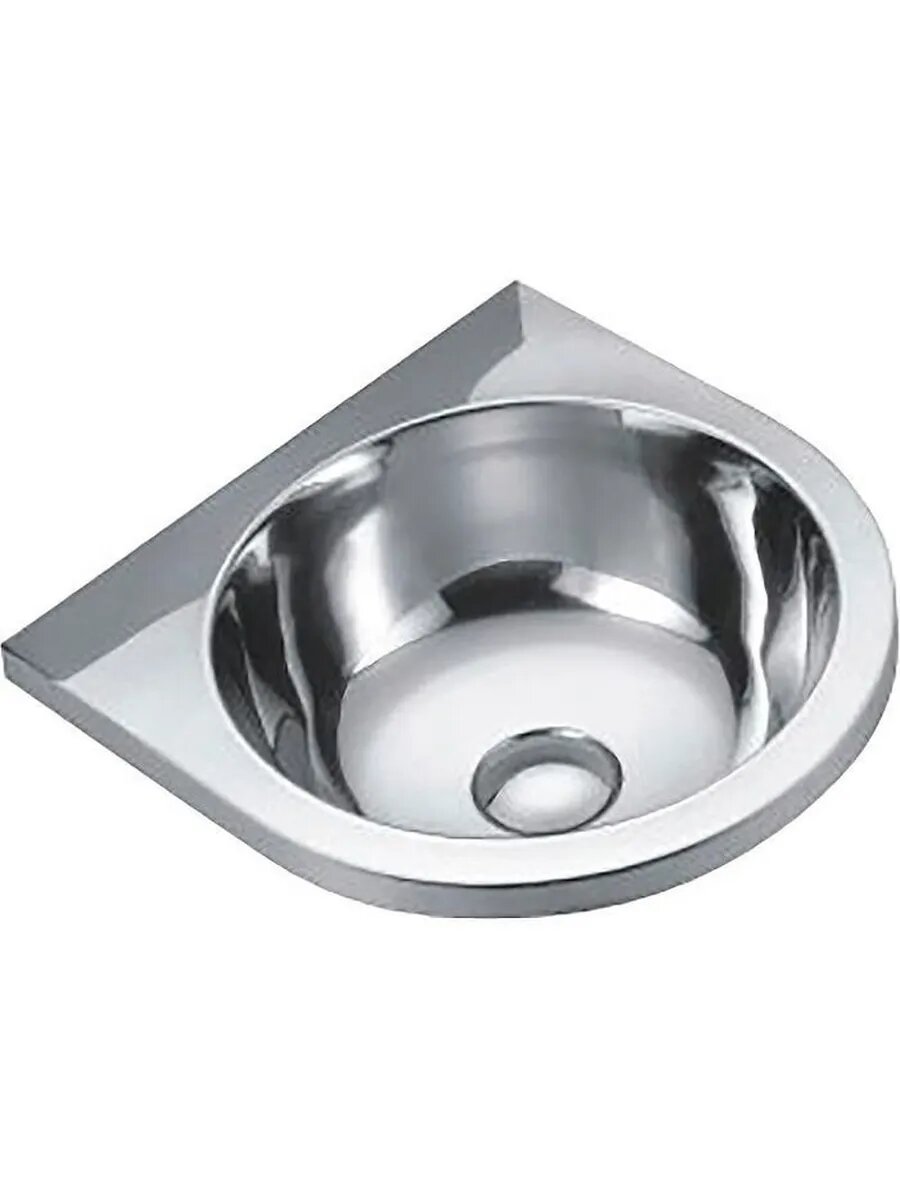 Раковина в ванную 36 Нержавеющая сталь матовая