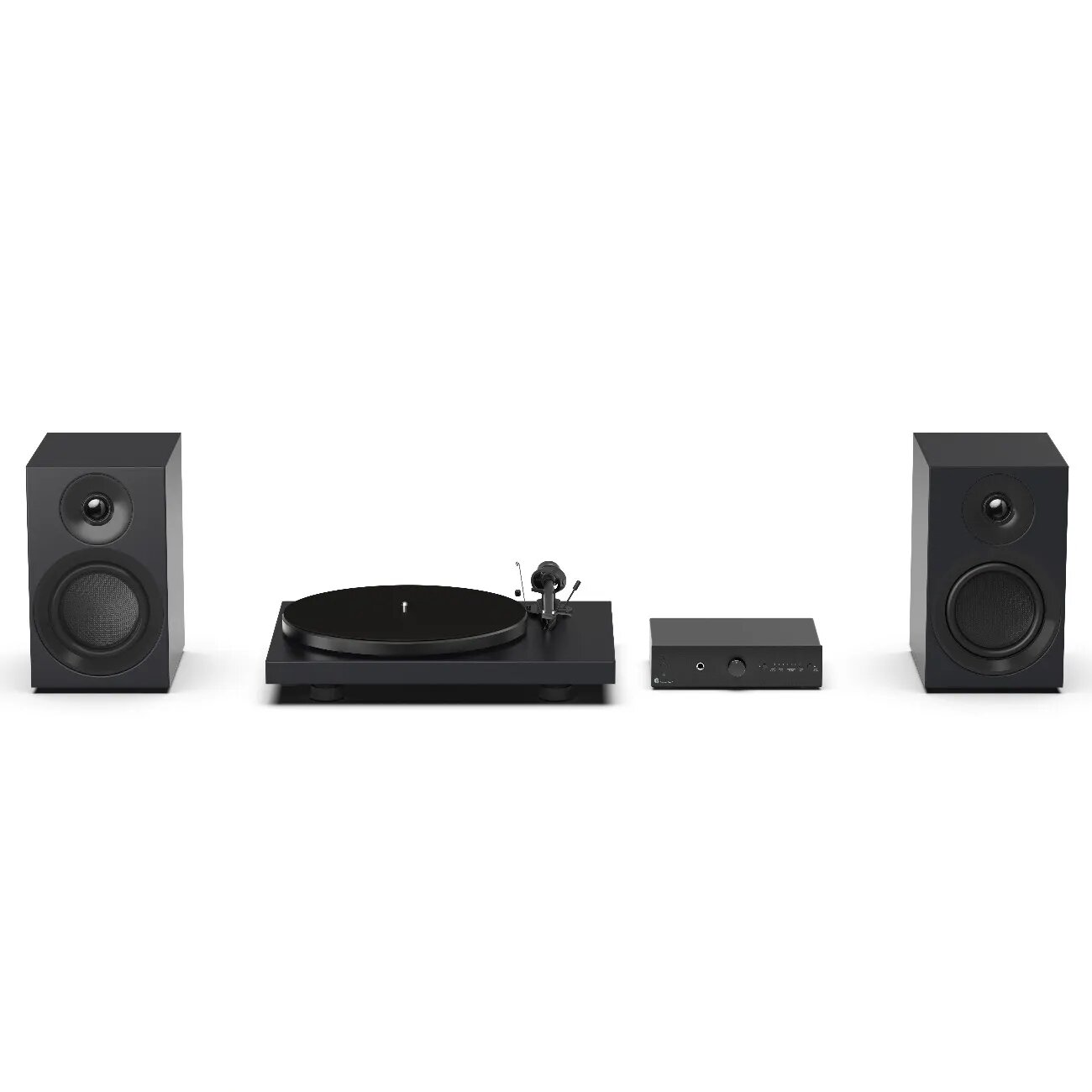 Комплект Pro-Ject Colourful Audio System E Satin Black