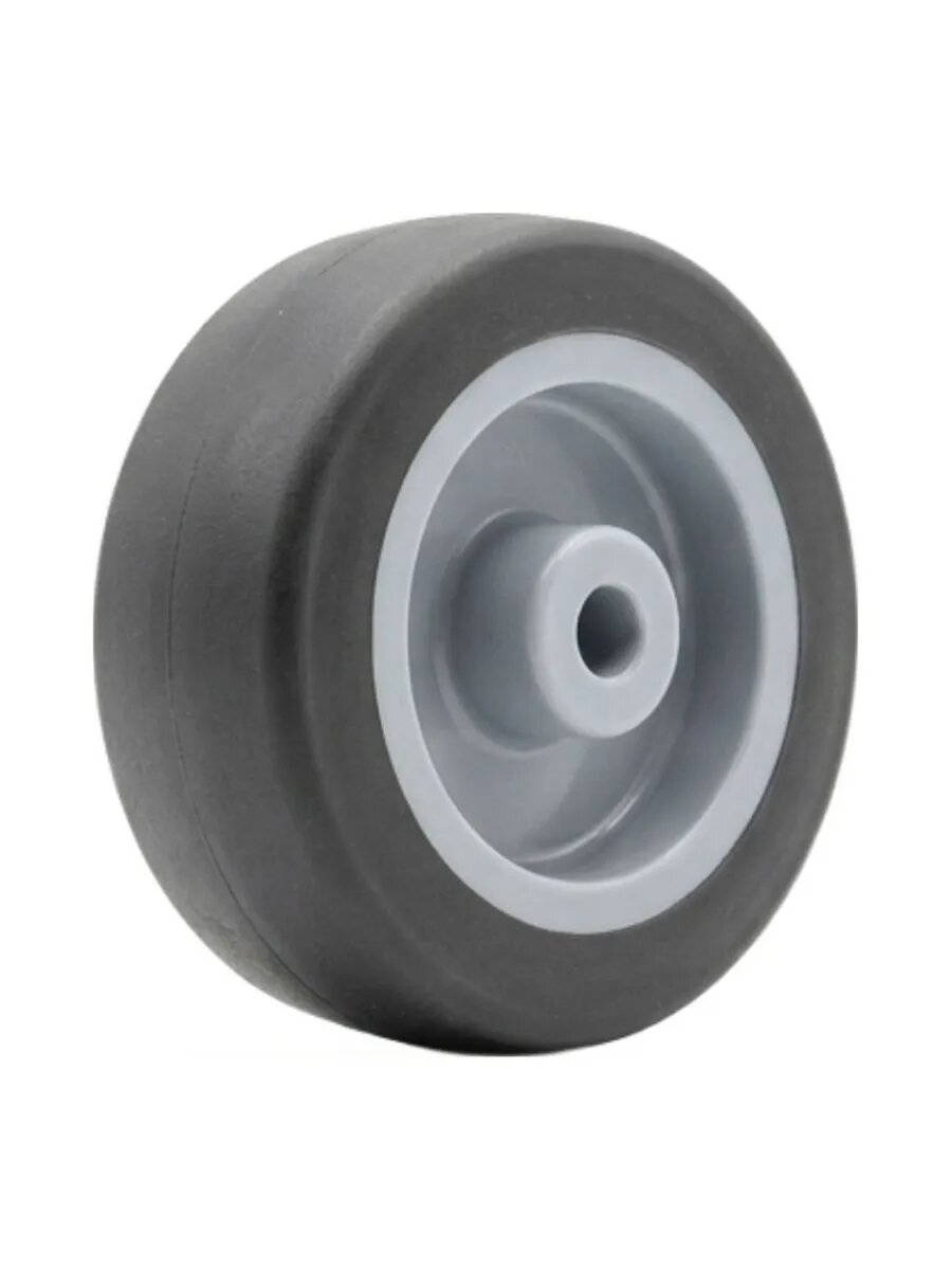 Колесо для мебели под ось 6 мм Стелла-техник 3800-60, d 60 мм, г/п 50 кг