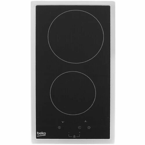 Варочная панель BEKO HDMC32400TX, электрическая, независимая, черный