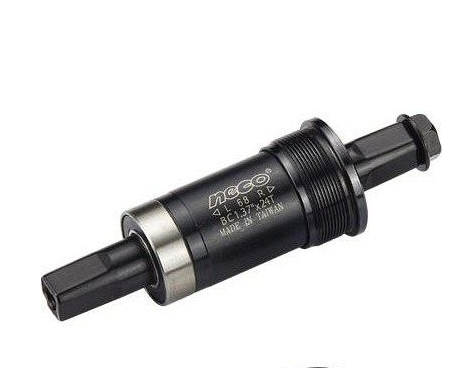Каретка Neco B910, (BSA) квадрат, 68х118 мм, черный Х108369