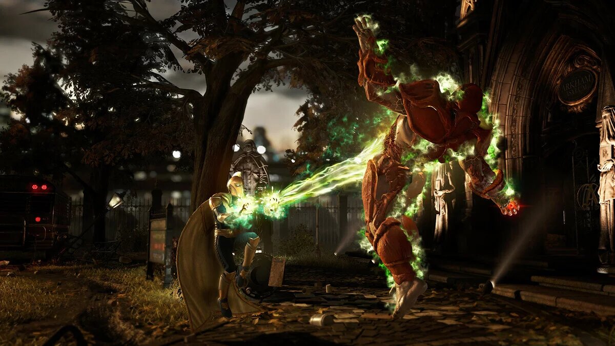 Диск Injustice 2, для PS4, файтинг, DC Comics, Бэтмен, Супермен — фото 1