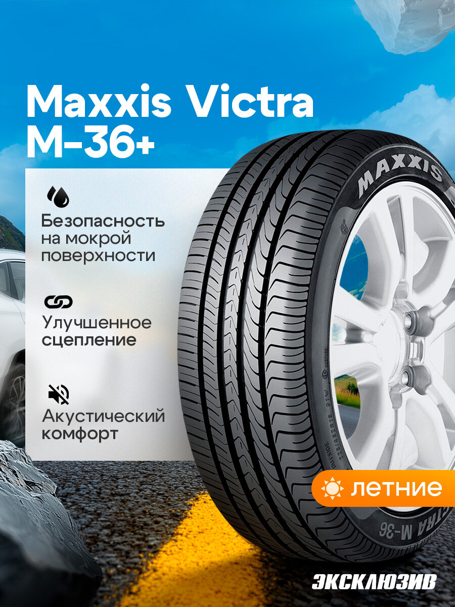 Летняя шина Maxxis Victra M-36+ 245/40 R20 99Y RunFlat ZR XL