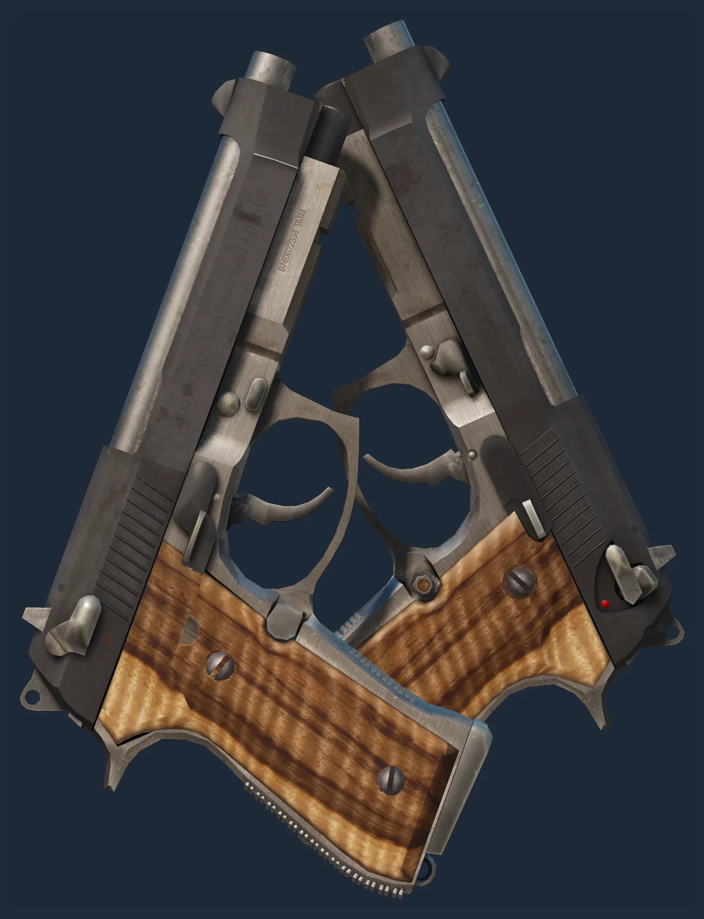 StatTrak™ Dual Berettas | Черная лимба (Закалённое в боях) Скины CS2 с быстрой автовыдачей steam trade