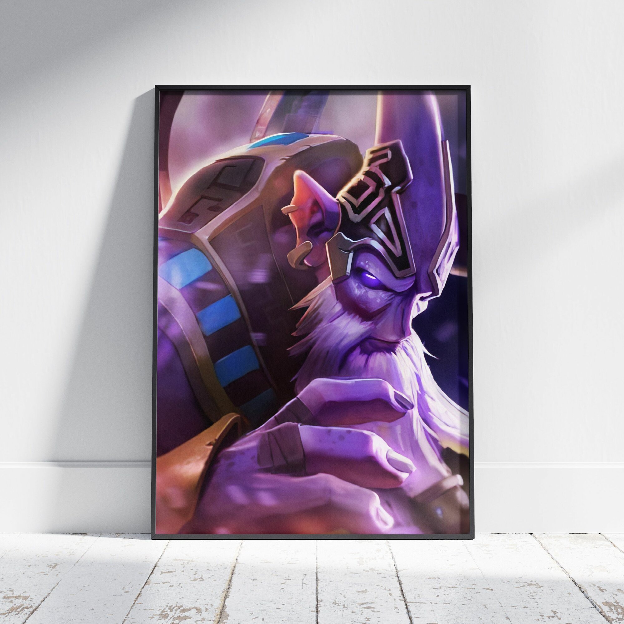 Плакат на стену для интерьера Dota 2 (Dark Seer 2) - Постер по игре формата A4 (21х30 см)