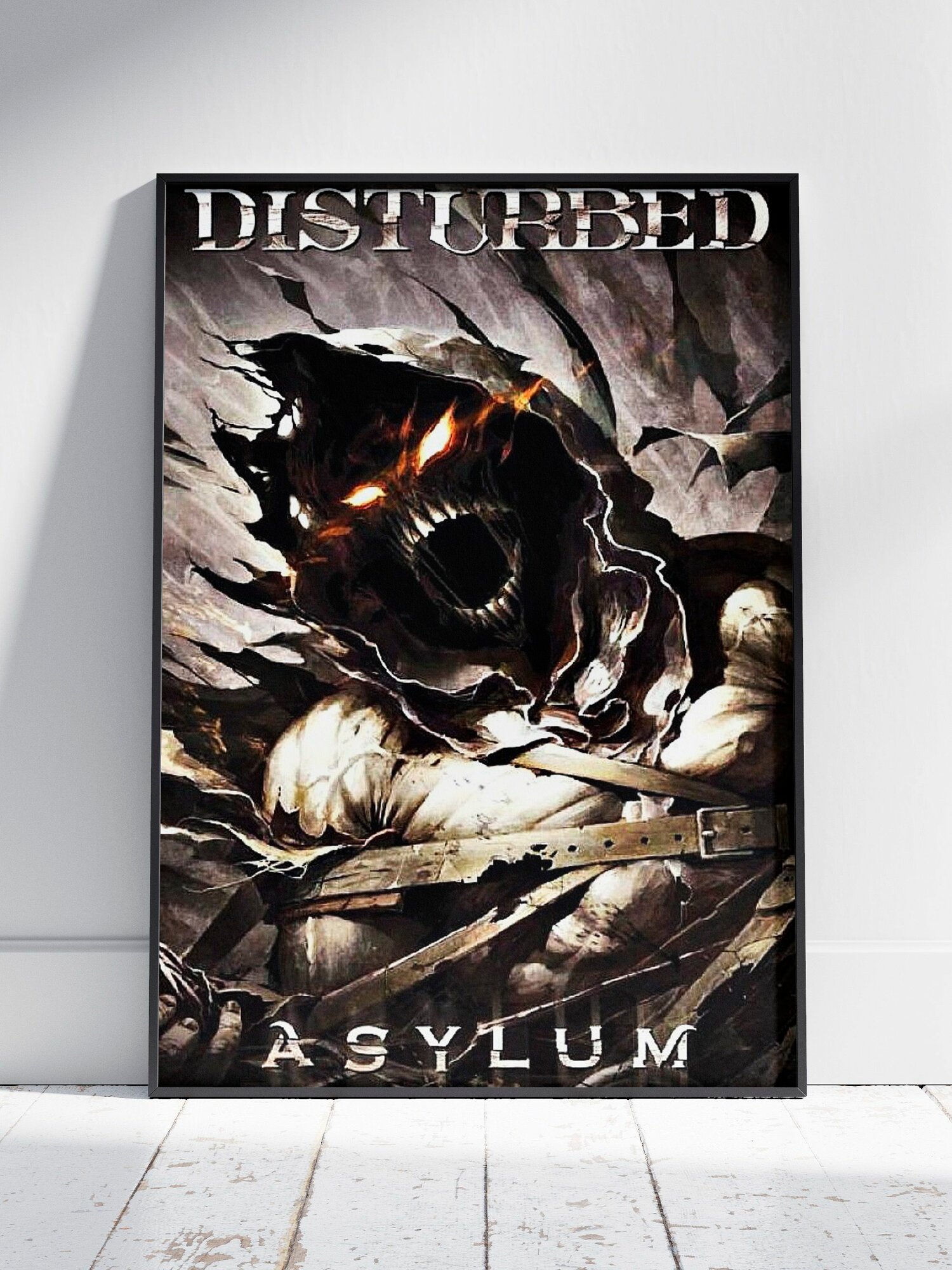 Плакат на стену для интерьера Дистёрбед (Disturbed 1) - Постер по музыке и артисту формата A4 (21x30 см)