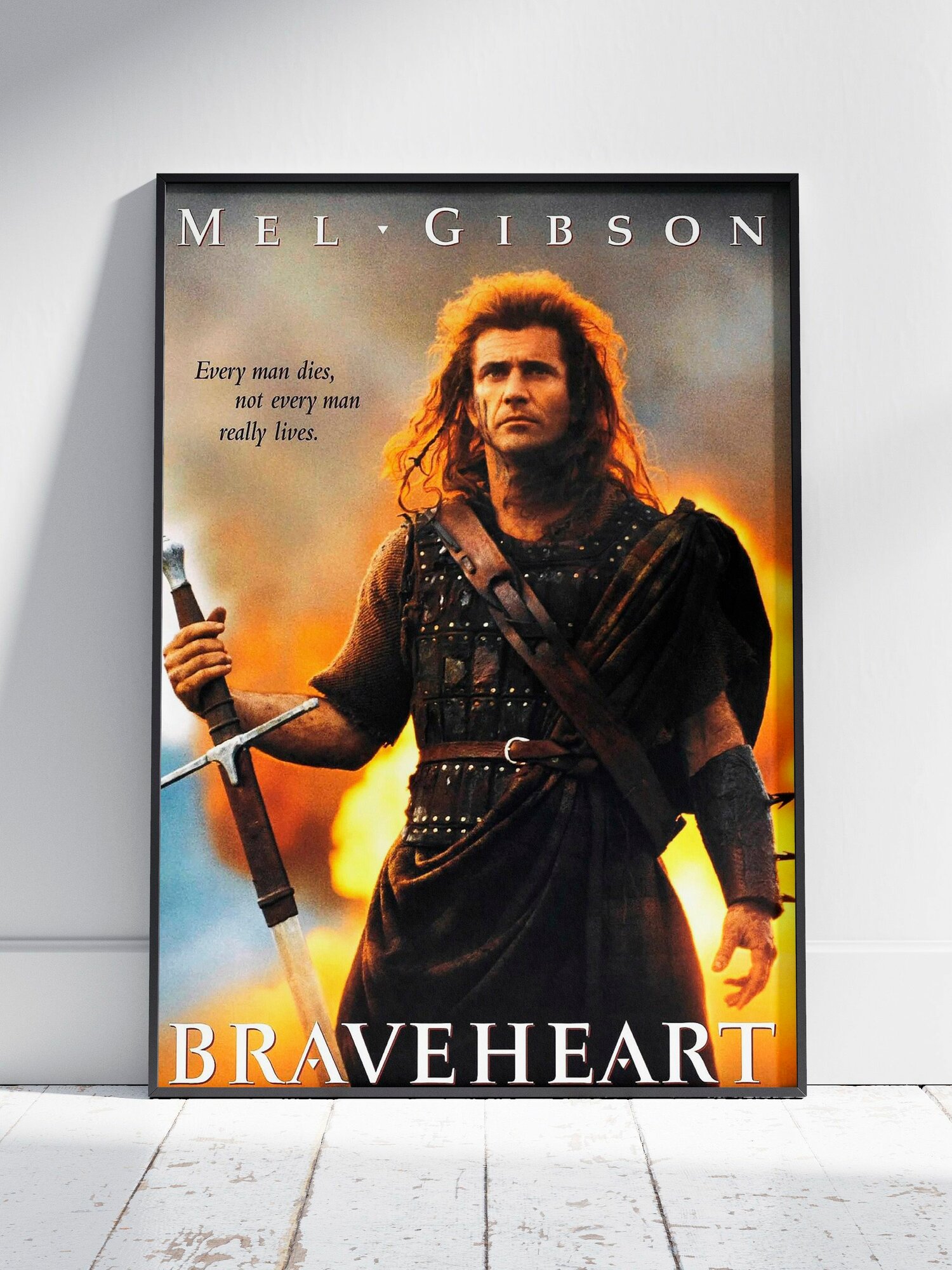 Плакат на стену для интерьера Мэл Гибсон (Mel Gibson 25) - Постер по актеру фильма, кино, сериала формата A4 (21x30 см)