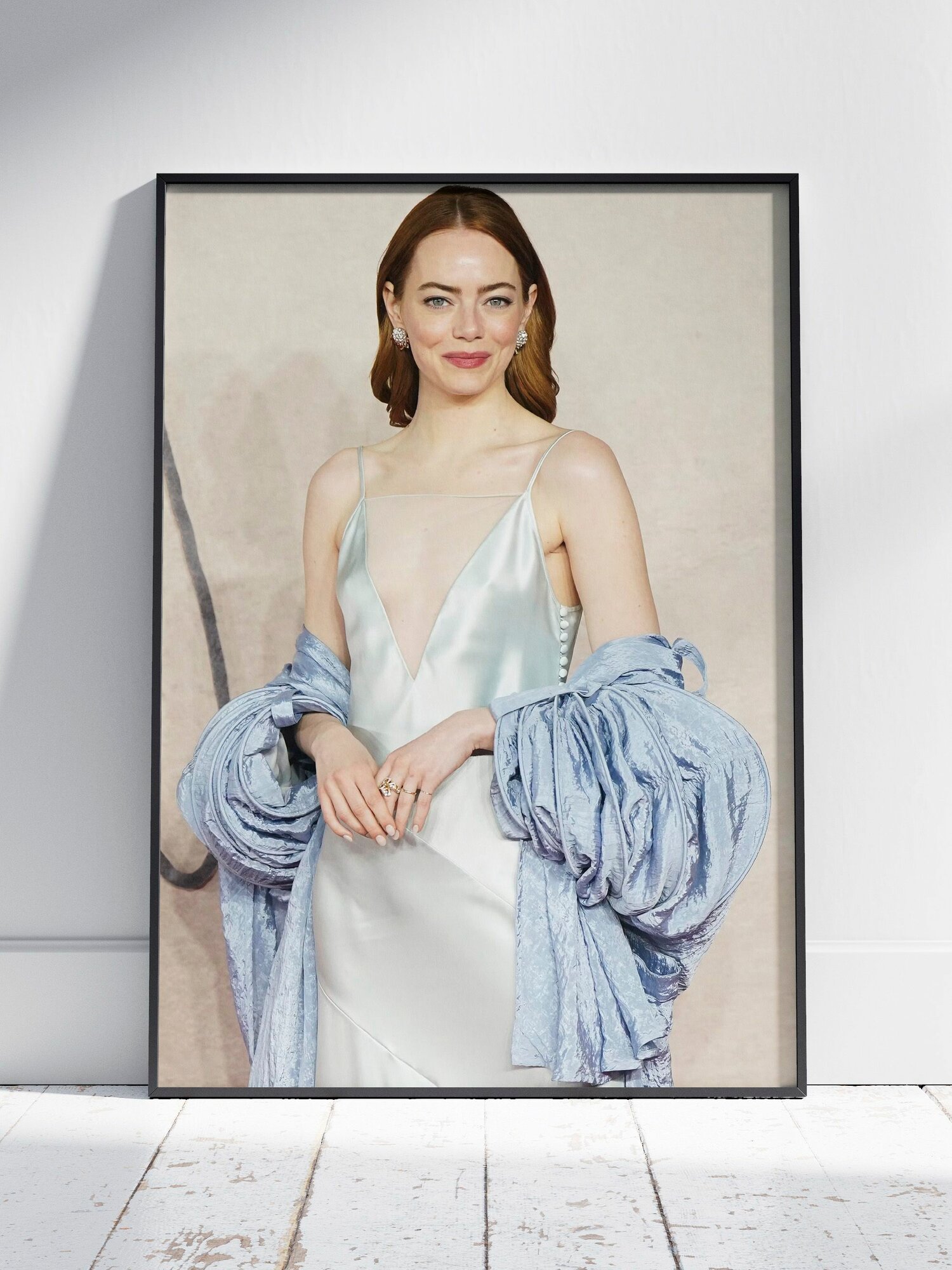 Плакат на стену для интерьера Эмма Стоун (Emma Stone 35) - Постер по актеру фильма, кино, сериала формата A4 (21x30 см)