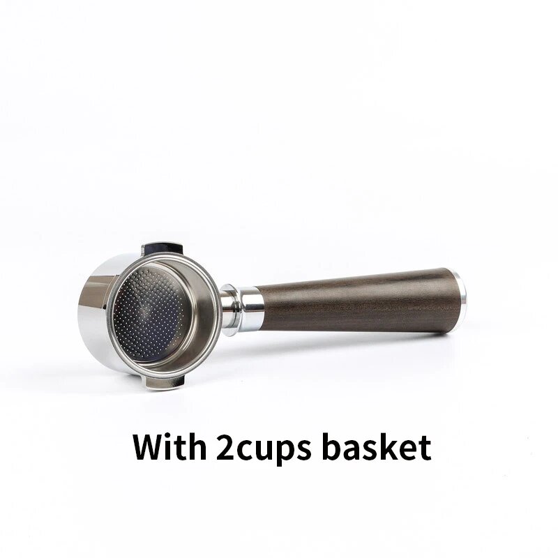 Бездонный портафильтр с 2 ушками, 51 мм, для Delonghi Stilosa EC260BK/ECP3420/EC155/BCO430, эспрессо-машина, голый портафильтр