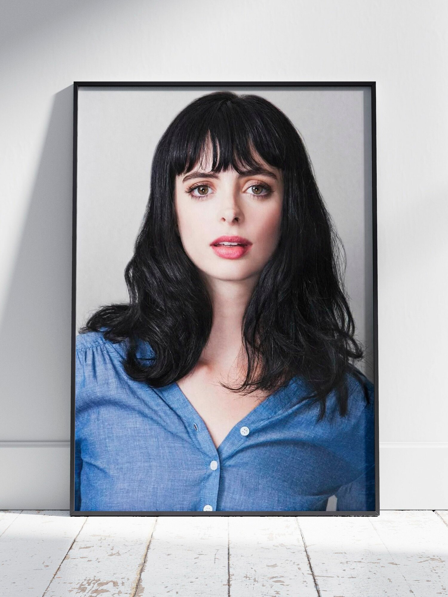 Плакат на стену для интерьера Кристен Риттер (Krysten Ritter 19) - Постер по актеру фильма, кино, сериала формата A4 (21x30 см)