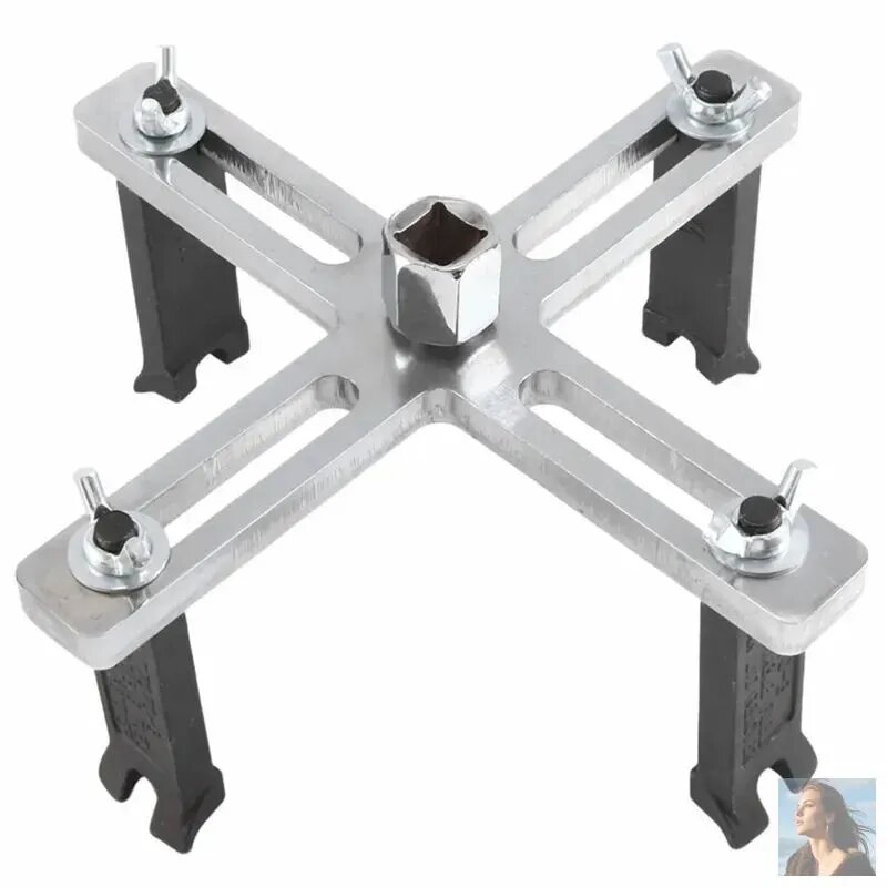 Гаечный ключ для бензонасоса Инструмент снятия и сборки крышки насоса топливного бака Разводной Универсальный1