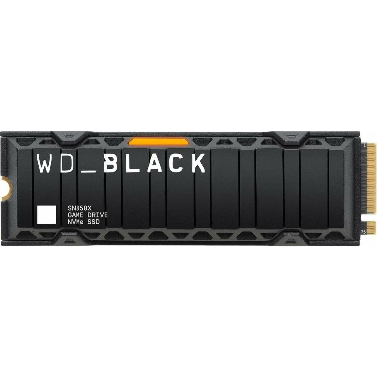 Твердотельный накопитель SSD M.2 1 Tb Western Digital Black SN850X Read 7300Mb/s Write 6300Mb/s 3D NAND TLC WDS100T2XHE