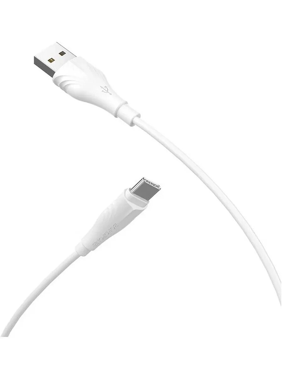 Кабель Borofone BX18 Optimal Type-C 1M White