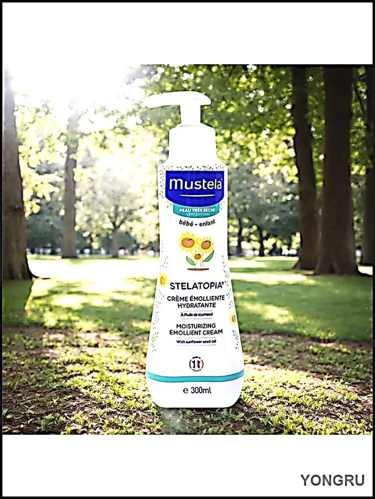 Крем-эмолент Mustela Stelatopia для сухой кожи, 301 мл