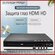 Blu-ray-плеер с поддержкой HDMI и USB для домашнего кинотеатра, черный/белый, во...