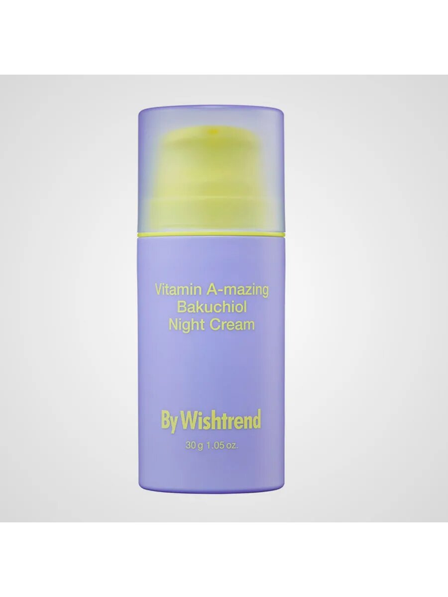 WISHTREND Vitamin A-mazing Bakuchiol Night Cream Крем 30 гр