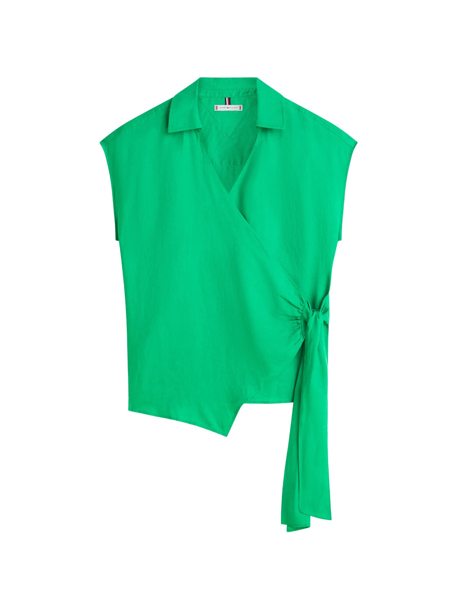 Блуза TOMMY HILFIGER Wrap-design blouse