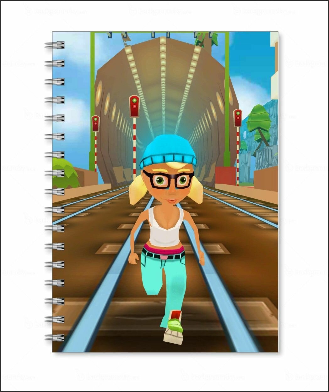 Тетрадь Subway Surfers
