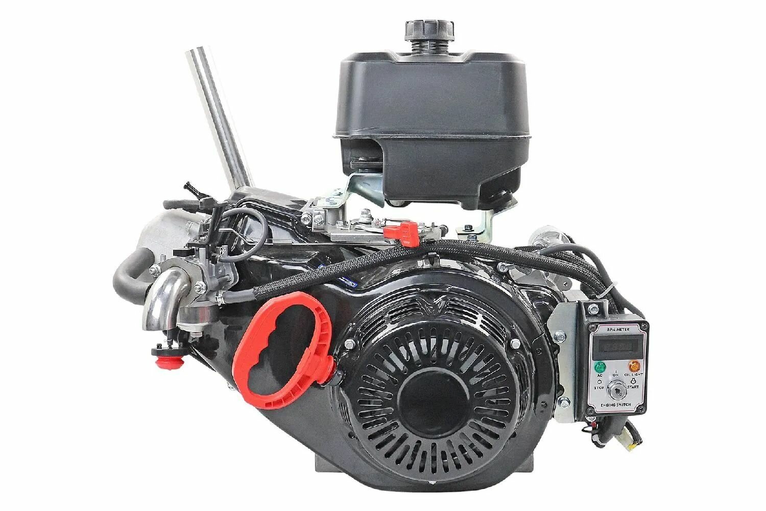Двигатель LIFAN 30 л. с. KP1100FD с катушкой 18A, электростартер (683cc, вал d25) без глушителя
