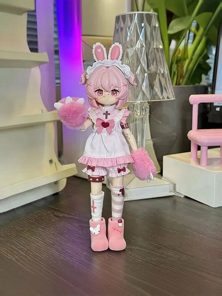 Кукла 1/12 BJD Electronic Pet Game World Series-Scarred Violence Bunny