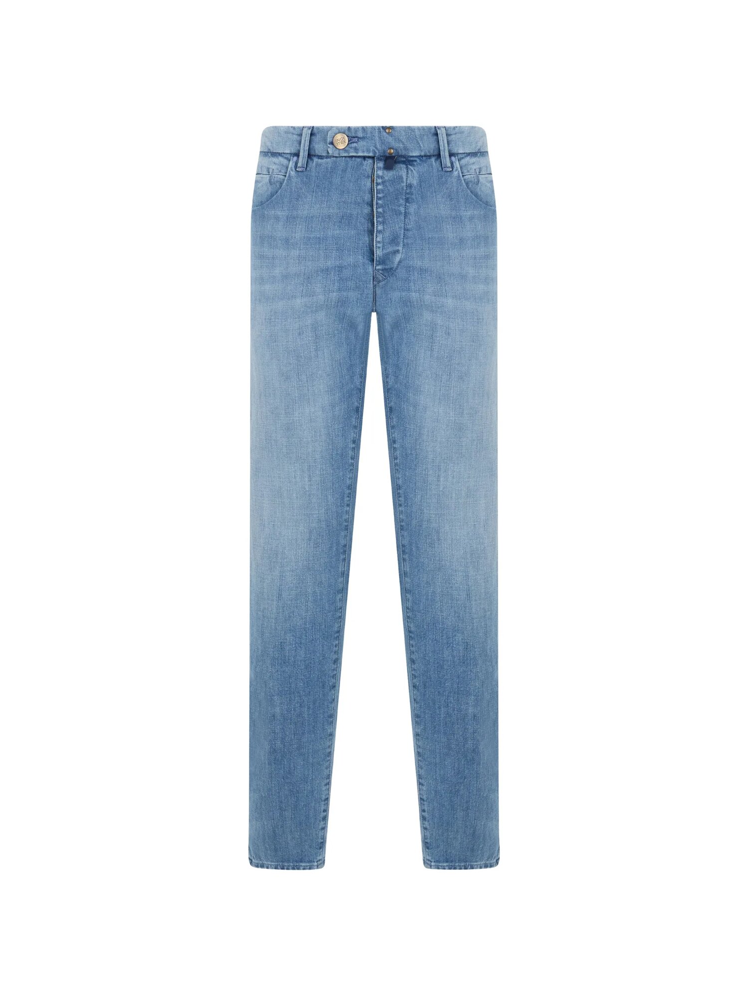 Джинсы Faded-effect straight-leg jeans 