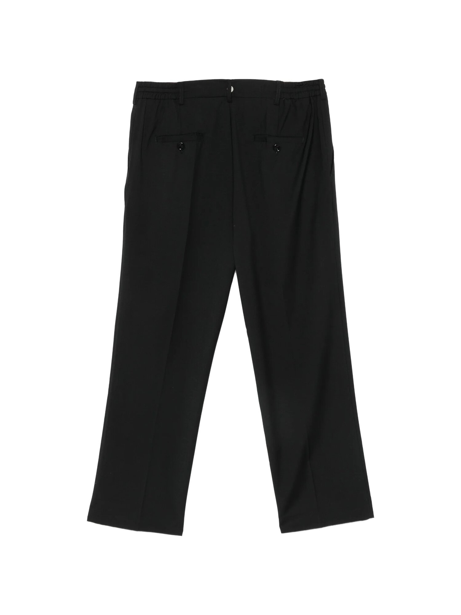 Брюки NEW YORK RESIDENT Elasticated-waistband trousers, размер 48, black/black — фото 1