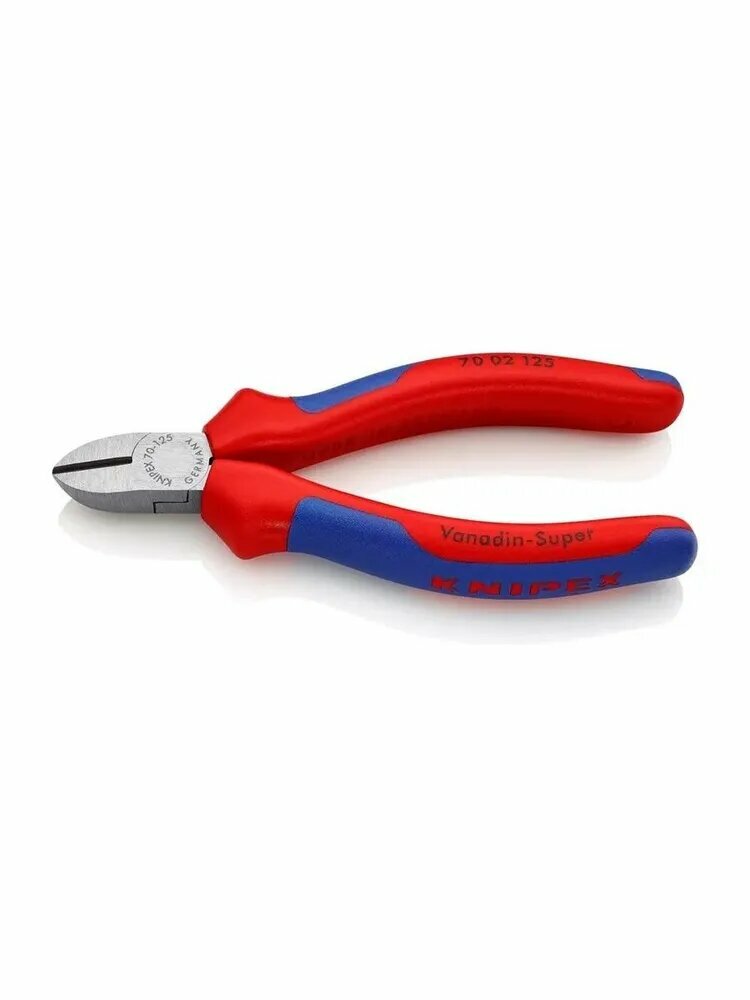 Бокорезы KNIPEX для мягкой и твердой проволоки, длина 125 мм KN-7002125,