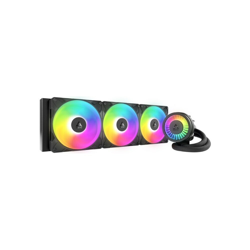 Жидкостная система охлаждения Arctic Cooling Liquid Freezer III Pro 420 A-RGB, Черный (ACFRE00185A)