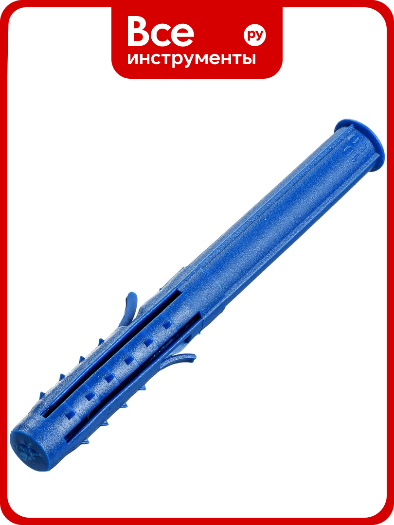 Распорный дюбель Tech-Krep 10х100 шипы+усы 100 шт - пакет 132436