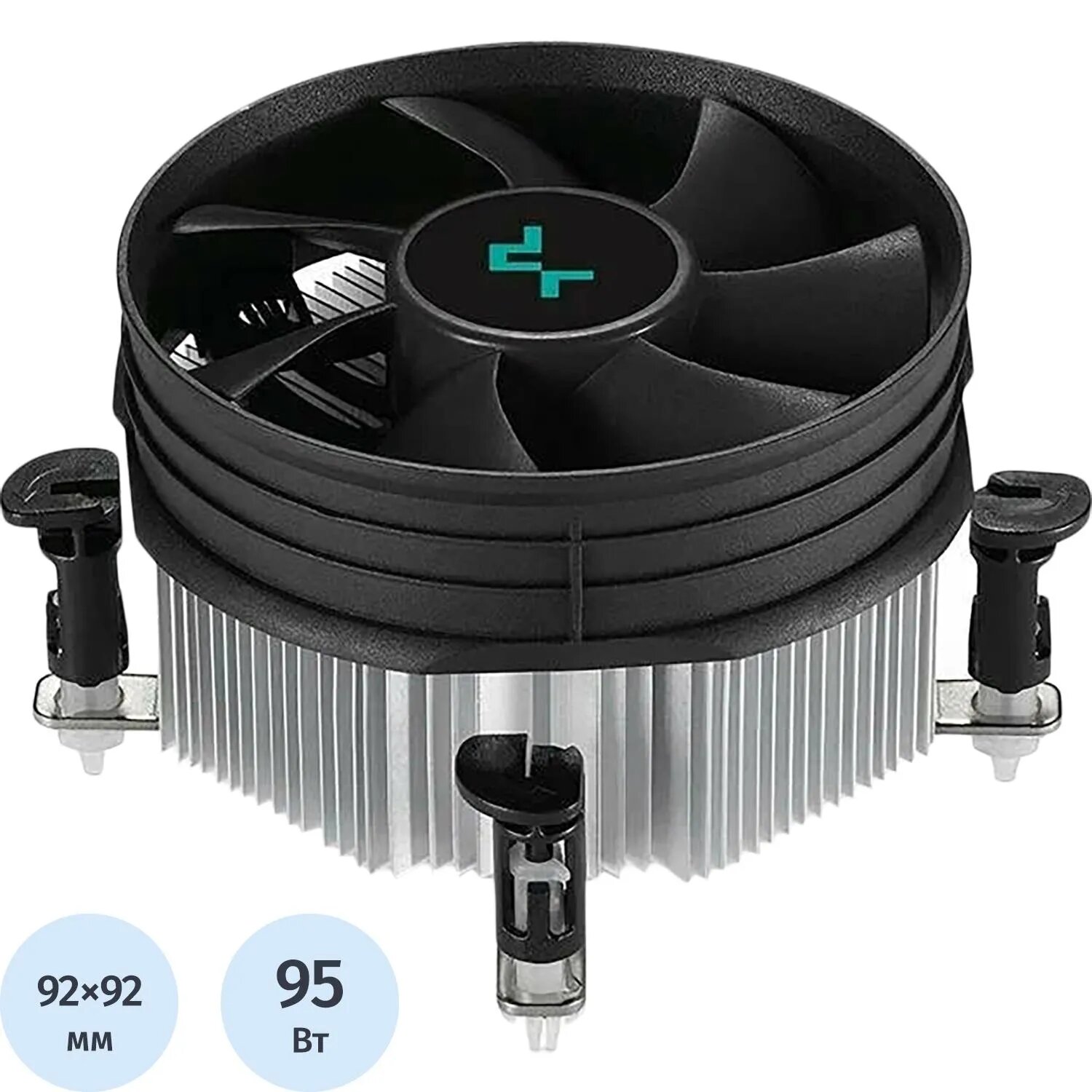 Кулер DEEPCOOL THETA 21 PWM 1700 LGA1700 TDP 95W. PWM, FAN 92 mm