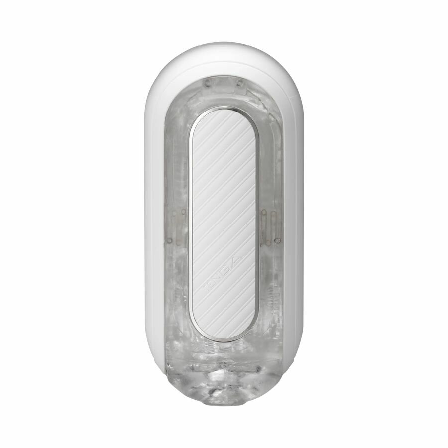 Мастурбатор Tenga Flip Zero Gravity с вибрацией, белый, 17,7 см