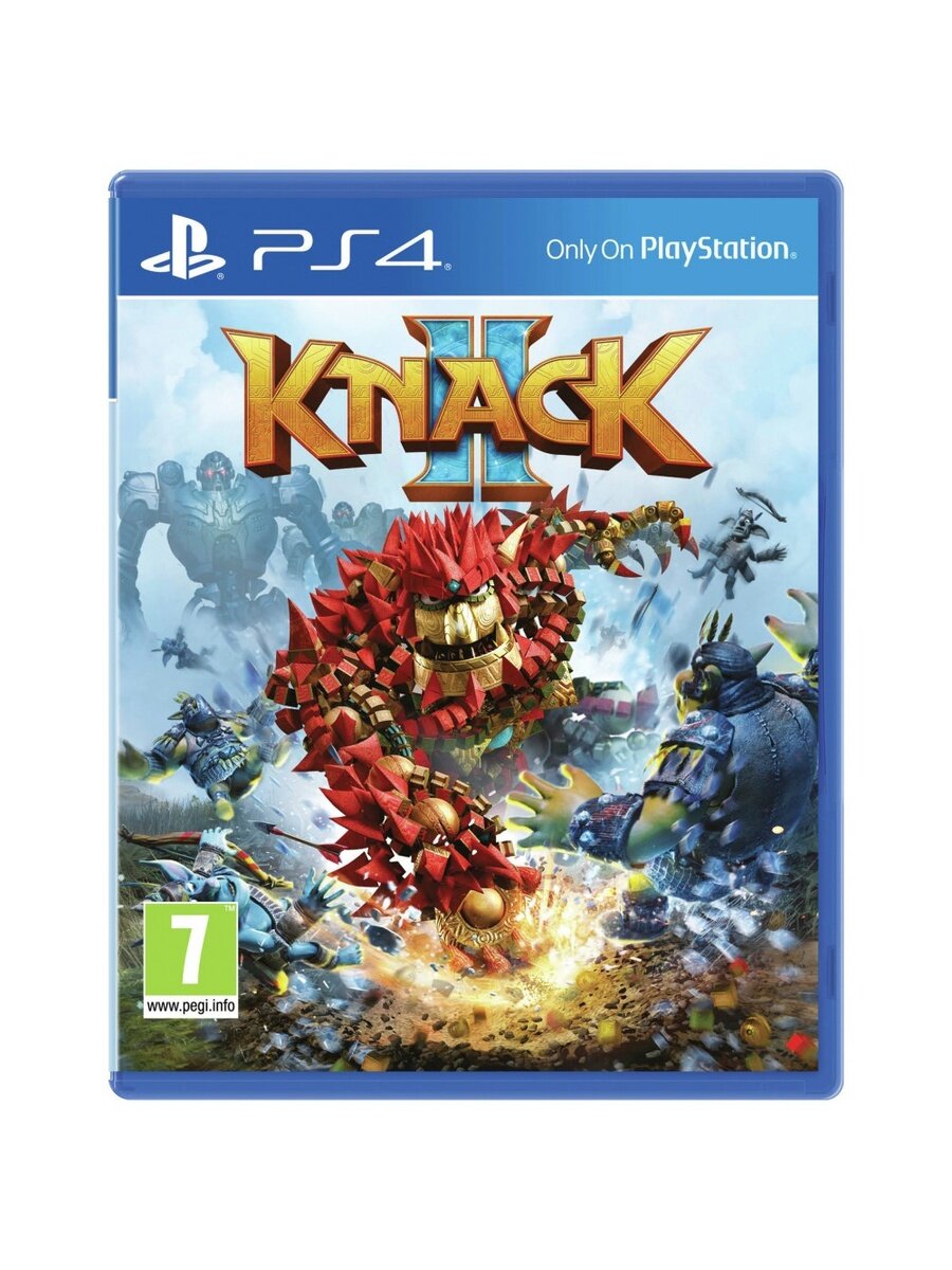 Игра Knack 2 для PlayStation 4 (PS4), полностью на русском языке