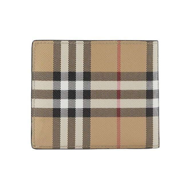 Бумажник BURBERRY, бежевый — фото 1