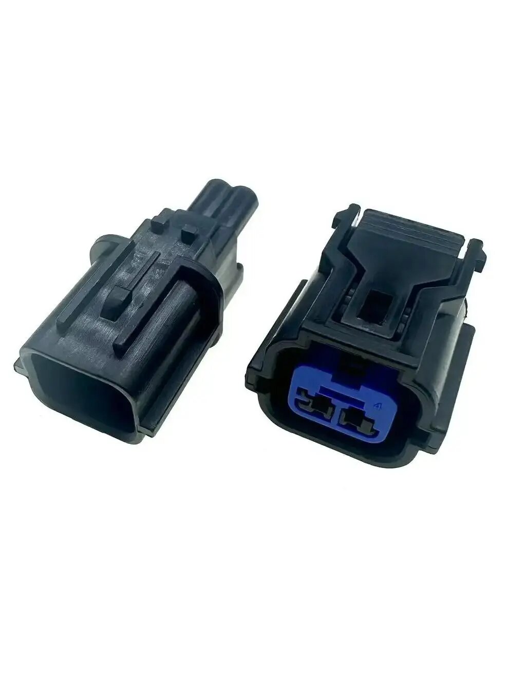 Разъем автомобильный 1 plug MF, черный