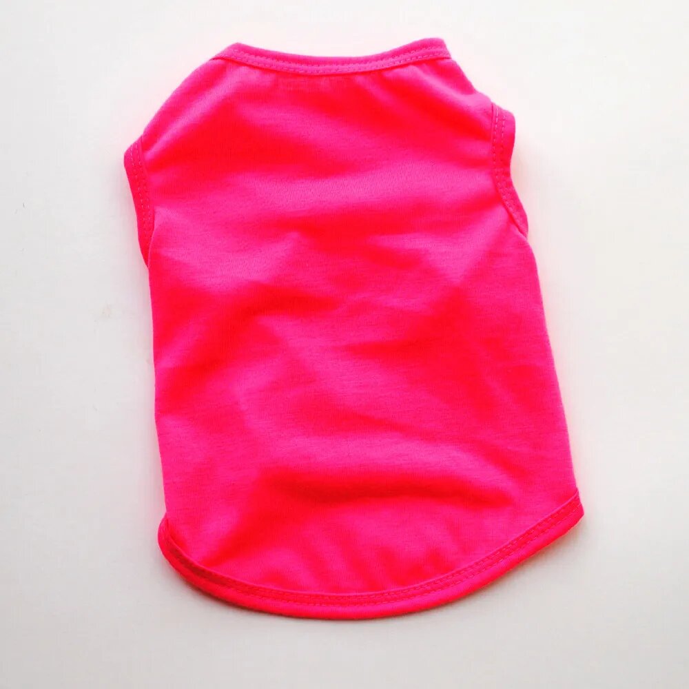 Розовая футболка для собак S, Rose Red