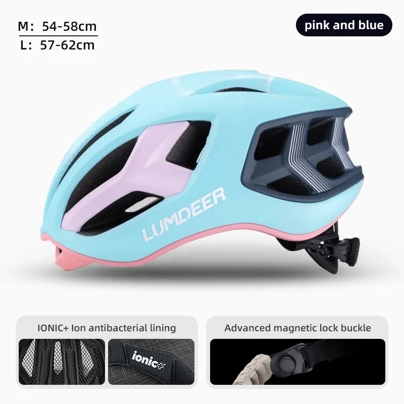 Eastinear Ультралёгкий шлем для велоспорта M(52-56CM), Голубой, Powder Blue
