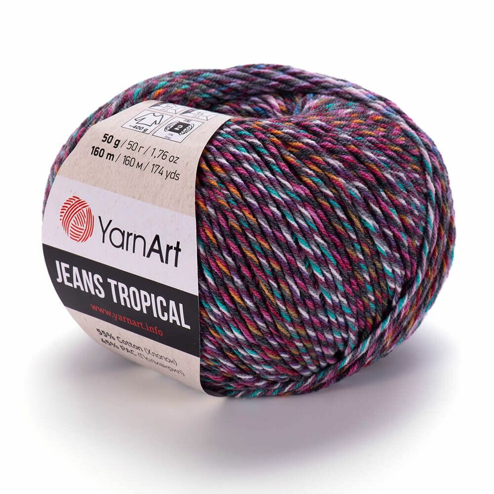 Пряжа YarnArt Jeans Tropical (10 шт)