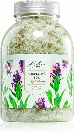 Соль для ванны Bohemia Gifts & Cosmetics Bohemia Natur, 1200 г, разноцветный