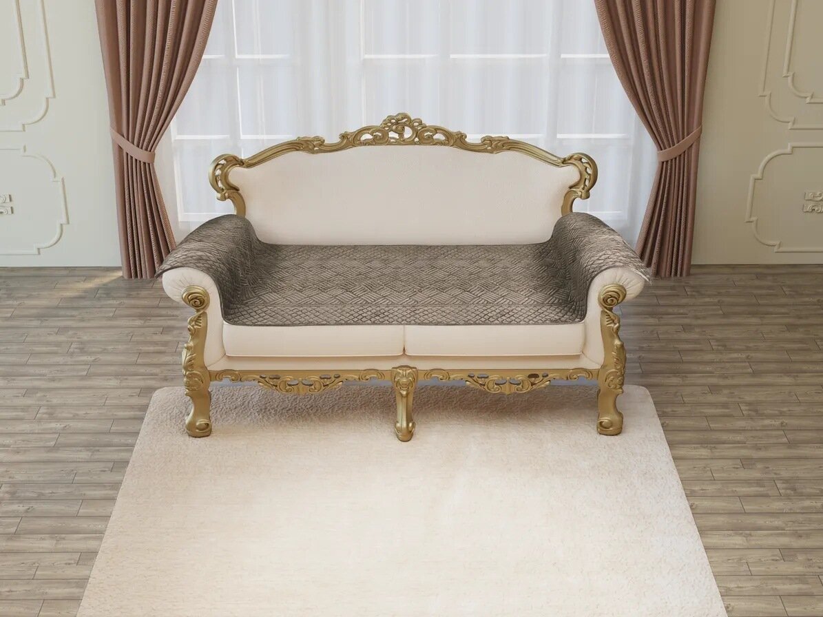 Покрывало с антискользящим покрытием SAVANNA D-3-47 90х210