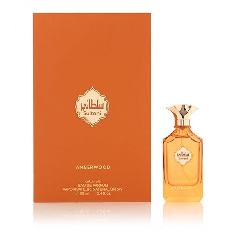 Парфюмерная вода для женщин и мужчин Arabian Oud Sultani Amberwood 100 мл / Духи Арабиан Уд Султани Амбервуд