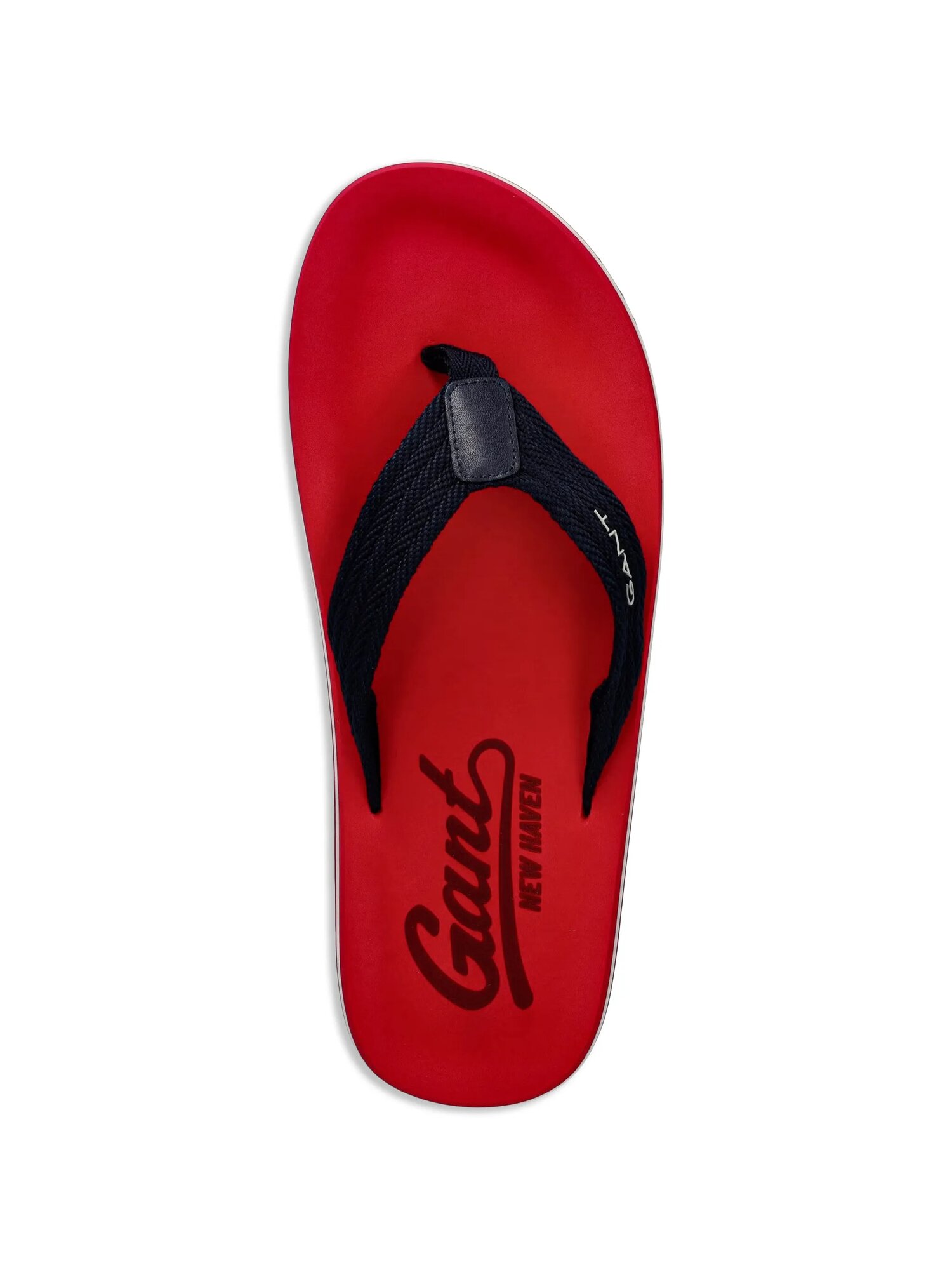 Шлёпанцы GANT Logo-print striped flip-flops, размер 44 — фото 1