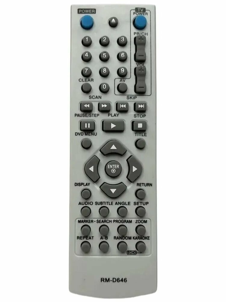 Пульт RM-D646 (6711R1P089L) для DVD проигрывателя LG
