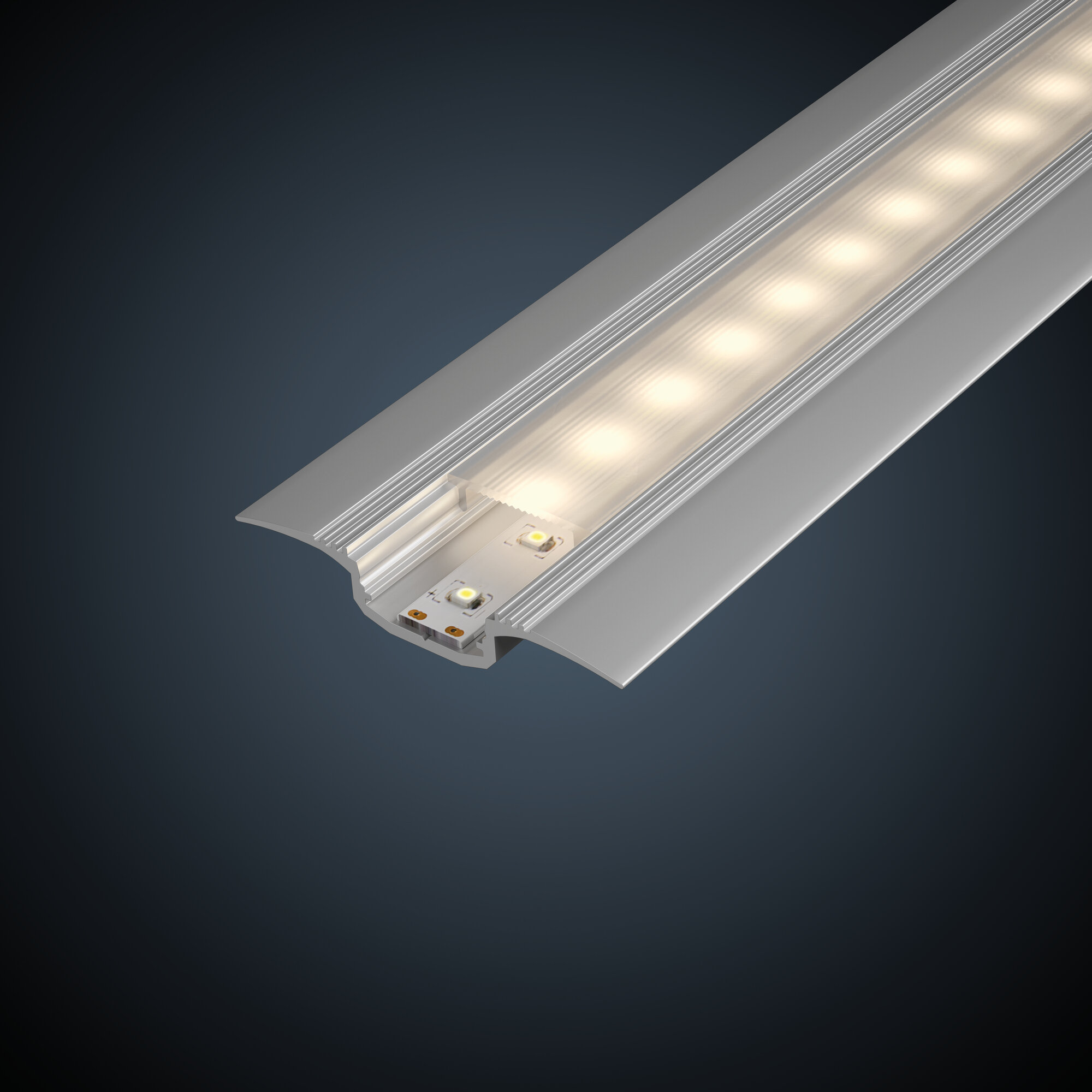 Профиль FN Step Profil Diff 100cm Alu elox/Sat — фото 1