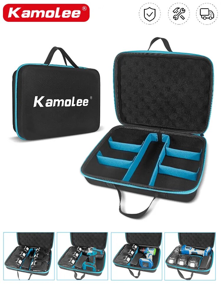 Kamolee Ящик для инструментов 32 х 25 х 9 см, 7 секц, 7 отд.