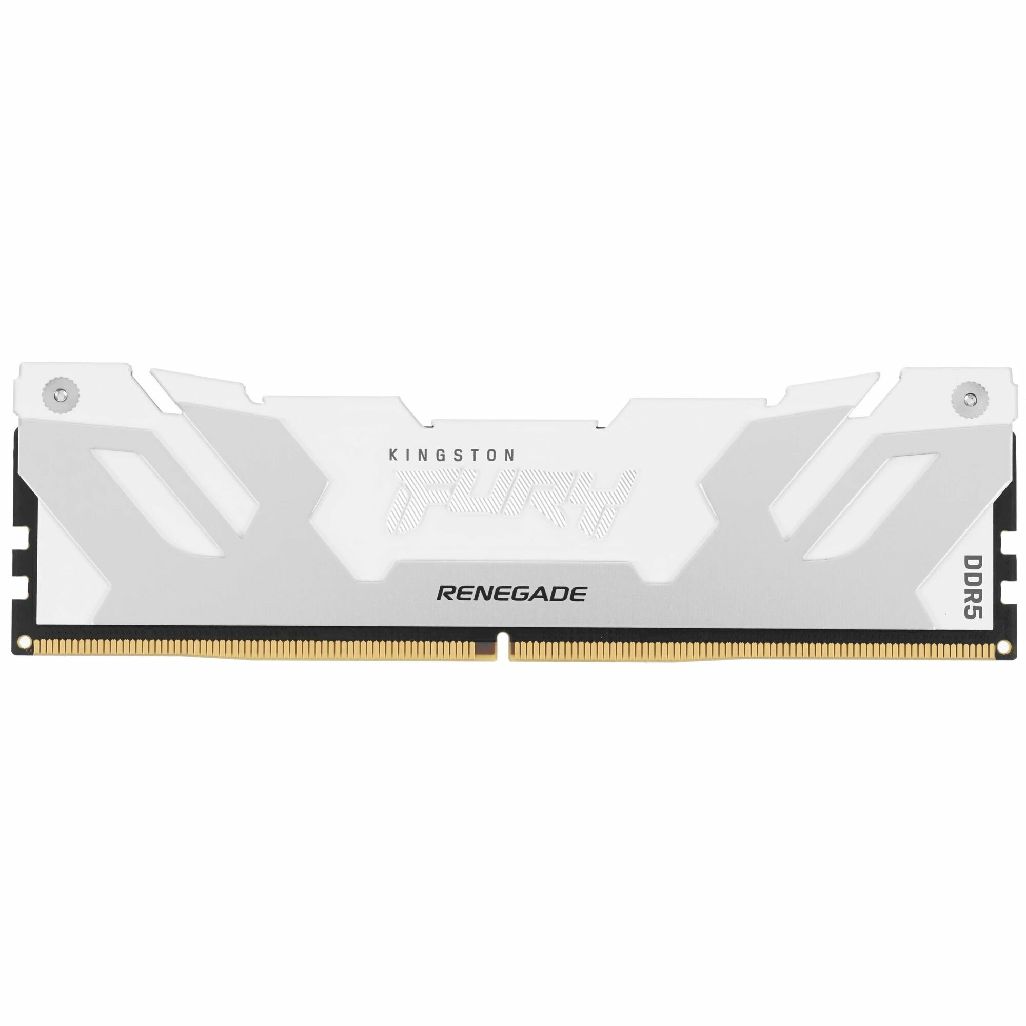 Оперативная память UDIMM Kingston Fury Renegade White (KF564C32RW-16) 16 ГБ - DDR5, 16 ГБ х 1 шт, 6400 МГц, PC51200