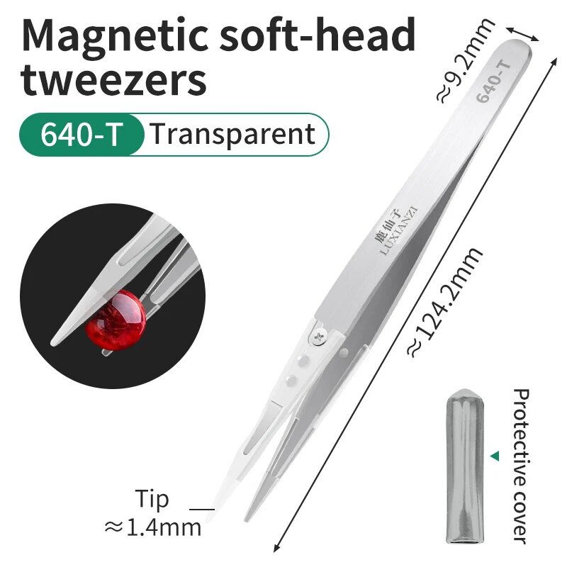 LUXIANZI антистатические пинцеты из нержавеющей стали LXZ925082